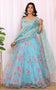 Avani Dixit Gulnar Organza Anarkali With Dori Work Organza Dupatta