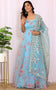 Avani Dixit Gulnar Organza Anarkali With Dori Work Organza Dupatta